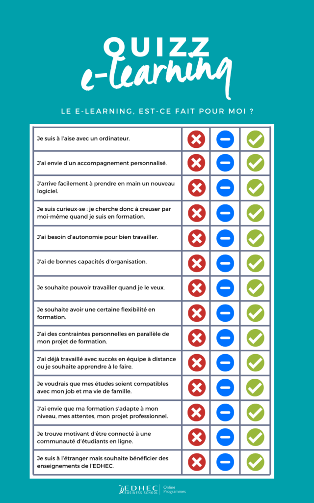 E-learning : est-ce vraiment fait pour moi ? | EDHEC Online
